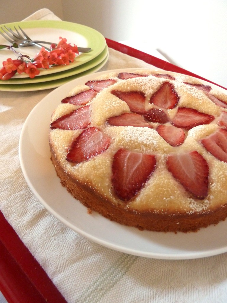 Strawberry Tea Cake | Taste Without Waste